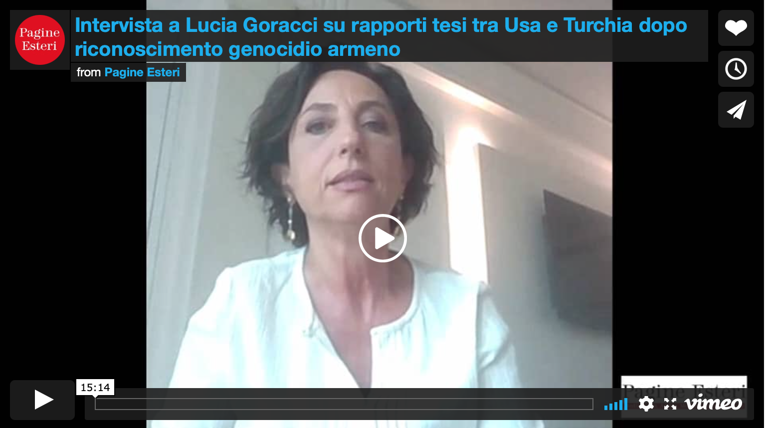 Intervista a Lucia Goracci su rapporti tesi tra Usa e Turchia dopo ...